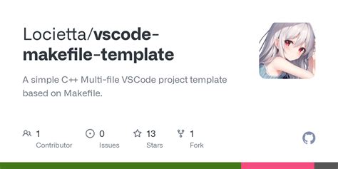 GitHub Locietta Vscode Makefile Template A Simple C Multi File VSCode Project Template