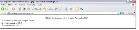 Las Funciones Parte Parámetros y Valores de Retorno PHP Básico