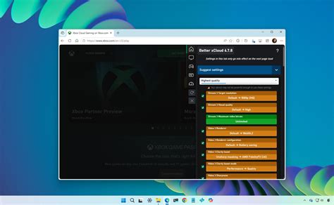 How To Unlock The Best Xbox Cloud Gaming Quality On Windows 11 With A
