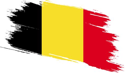 Belgium Flag With Grunge Texture 12025168 Png