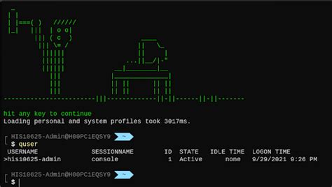 Programming Everyday Remote Logoff User