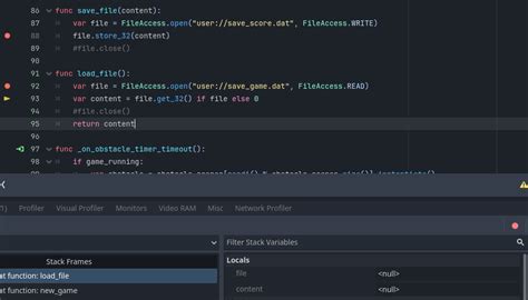File Reading And Writing Not Working As Expected Programming Godot