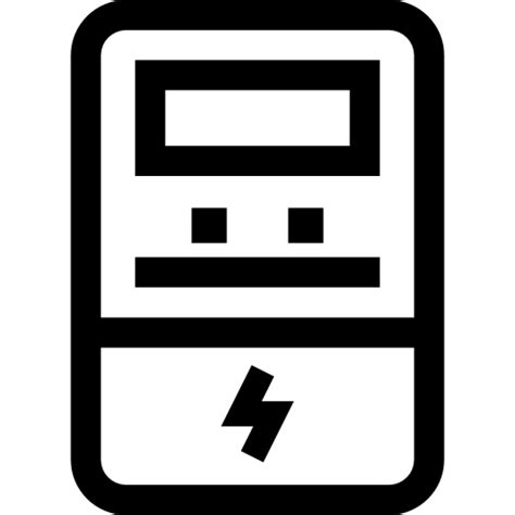 전압계 아이콘 Basic Straight Lineal Freepik