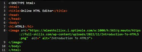 HTML Tags List With Examples