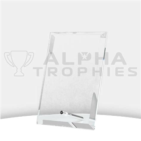 Laser Glass Rectangle Clear 150mm