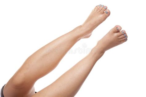 Girl Bending Forward Stock Image Image Of Bare Model 20879337