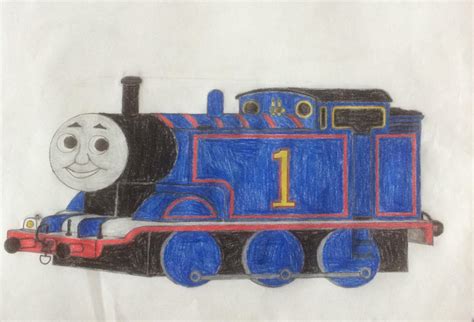 Thomas The Tank Engine Drawing By Miked57s On Deviantart