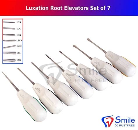 Dental Surgical Luxating Elevators Root Extraction Surgical Elevators