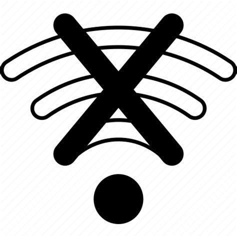 Signal Wifi Lost Disconnect Internet Icon Download On Iconfinder