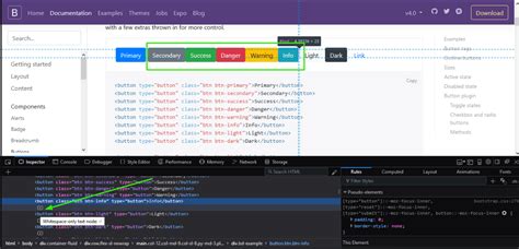 Css Bootstrap 4 Buttons Example Where Does The Space Between Buttons