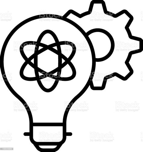 산업 혁신 개념 4ir 벡터 라인 아이콘 디자인 흰색 배경에 사물 인터넷 기호 Iot 및 자동화 스톡 일러스트 개념에 대한 스톡 벡터 아트 및 기타 이미지 Istock