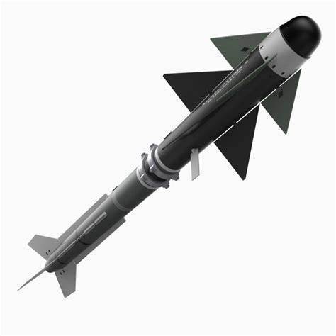 Rafael Python 5 Air Missile 3d Model