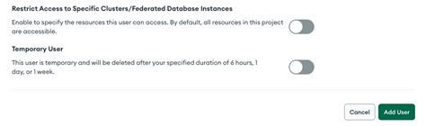 using atlas data federation to control access to your analytics node