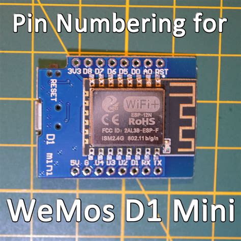 Pin Numbering Wemos D Mini The Chewett Blog
