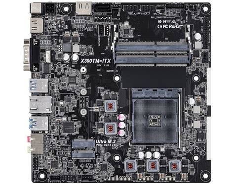 ASRock Launches AMD X300TM ITX Thin Mini ITX Motherboard With USB Type C PC Perspective