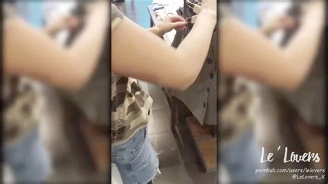 Public Blowing Cock Organ And Have Sex In The Dressing Room With My Fit