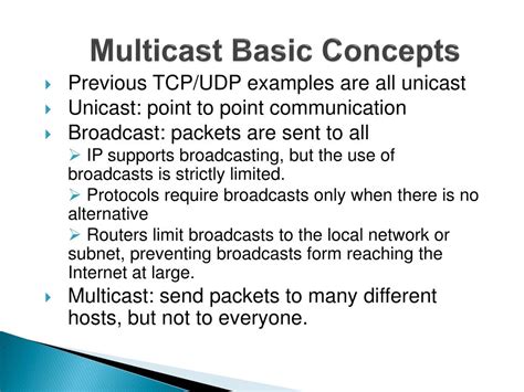 Ppt Multicast Sockets Powerpoint Presentation Free Download Id 5661122