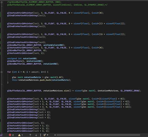 this in the data in my instancedmesh class but when i make another