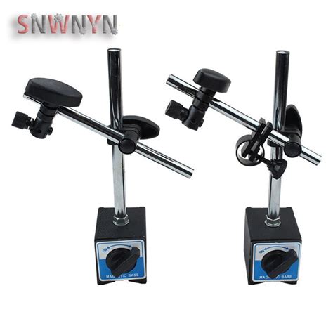 범용 마그네틱 베이스 홀더 스탠드 도구 다이얼 테스트 표시기 게이지 베이스 측정 도구다이얼 지표 Aliexpress