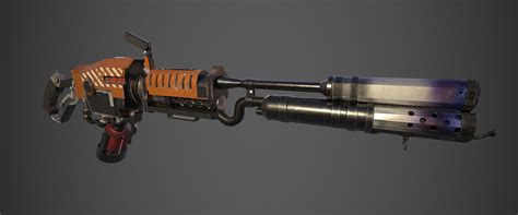 Flamethrower Model On Behance