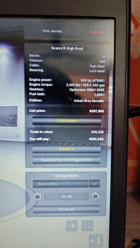How Do I Deselect Trade In Reurotruck2