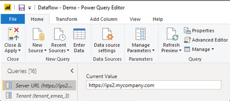 create an odata connection