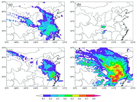The Distribution Of The Potential Source Contribution Function Pscf