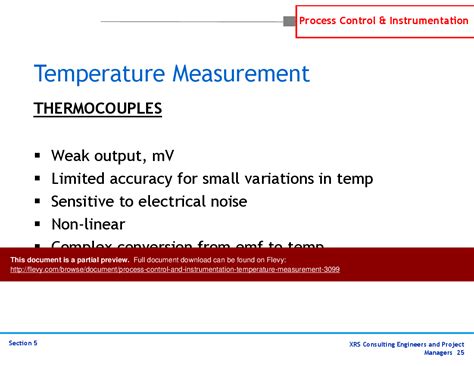 P ID Instrumentation Control Temperature Measurement PPT