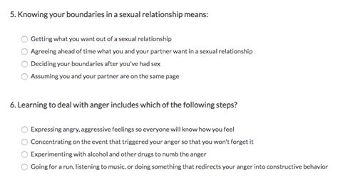 Solved 5 Knowing Your Boundaries In A Sexual Relationship Solved 5 Knowing Your Boundaries In A Sexual Relationship