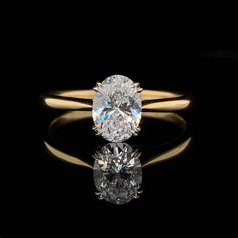 Oval Low Set Double Claw Oval 0220 Storm Baker Jewellers