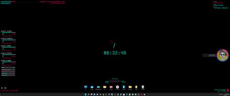My Futuristic Minimalist Modern Suite On Rainmeter Rrainmeter