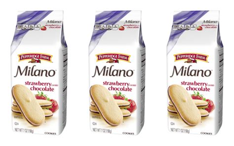 Pepperidge Farm Introduces New Strawberry Chocolate Milanos Brand Eating