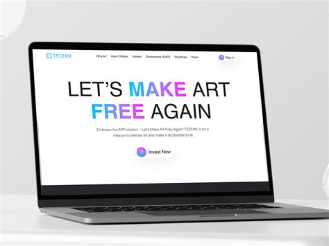 Blockchain Landing Page Behance