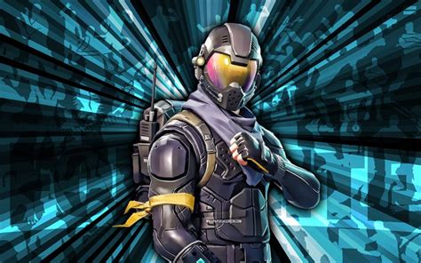 다운로드 4k 로그 에이전트 포트나이트 푸른 광선 배경 로그 에이전트 스킨 추상 미술 포트나이트 로그 에이전트 스킨 포트나이트 캐릭터 불량 에이전트 포트나이트