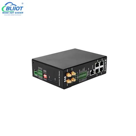 Dual Serial Ports Industrial 4g Edge Wireless Router For Oil And Gas Field Monitoring Remote