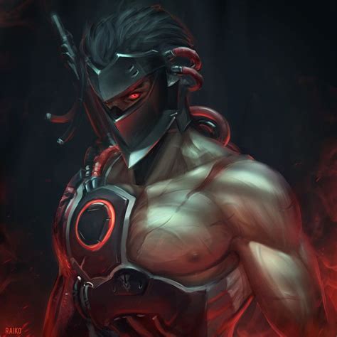 Artstation Blackwatch Genji Sean Tay Overwatch Overwatch Fan Art