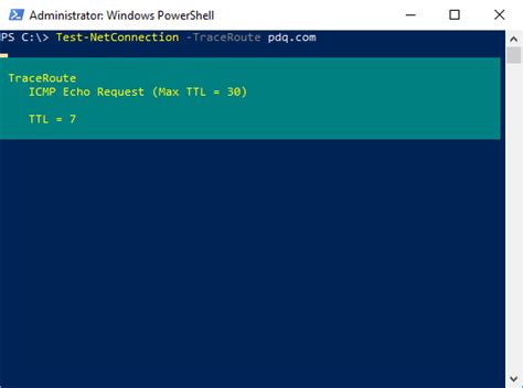 Whats The Powershell Equivalent Of Tracert Examples Pdq