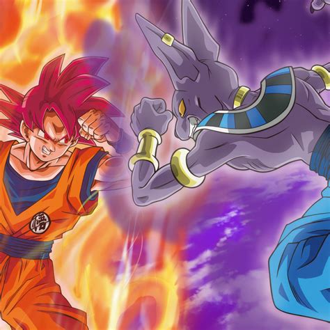 The Epic Battle Super Saiyan God Goku Vs Beerus Watqvt