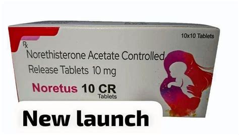 Norethisterone 10 Mg Cr Tablets At ₹ 2550box Pharmaceutical Tablets