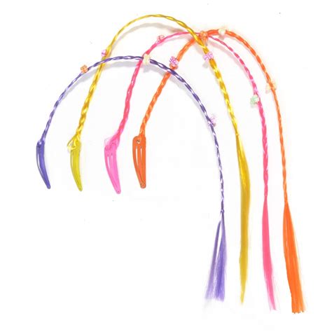 Set 4 Codite Colorate Pentru Par Maison Du Paradis Emag Ro