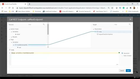 Sec 6 21 Oracle Visual Builder Cloud Service Vbcs Youtube