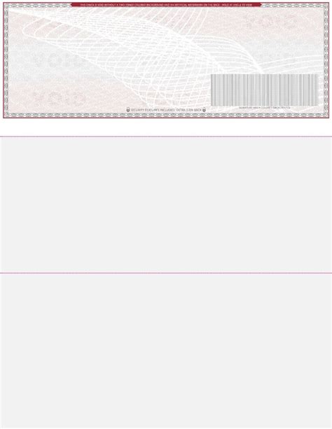 Official Blank Checks