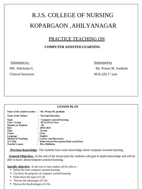 Computer Assisted Learning Pdf Educational Technology Learning