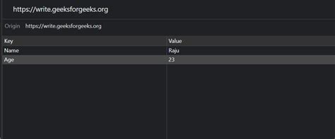 How To View And Edit Local Storage In Microsoft Edge Browser GeeksforGeeks