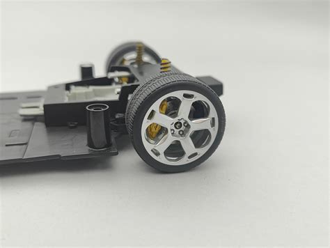 Lamborghini Gallardo Metallic Black Chassis Autoart Spares