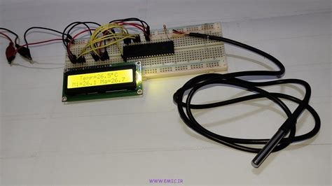 P Avr Prj Water Thermometer With Ds18b20 Sensor Emic اِمیک آموزش الکترونیک و میکروکنترلر