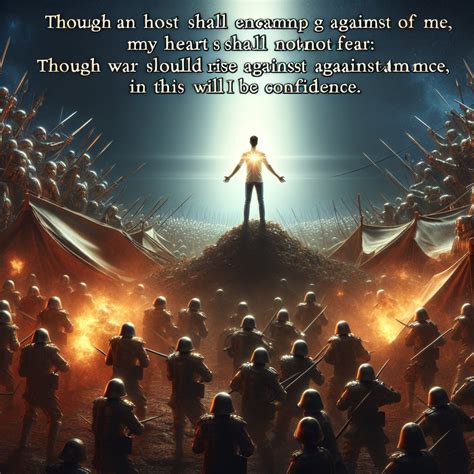 What Does Psalms 273 Mean Bible Art