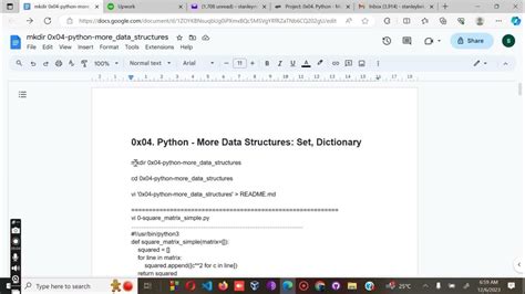 0x04 Python More Data Structures Set Dictionary ・ ・200 Explained