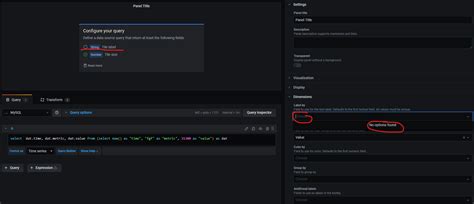 Plugin Doesnt See Tile Label · Issue 14 · Grafanagrafana Treemap