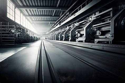 Premium Ai Image Automation Aumobile Factory Concept Robot Assembly Line In Car Manufacturing